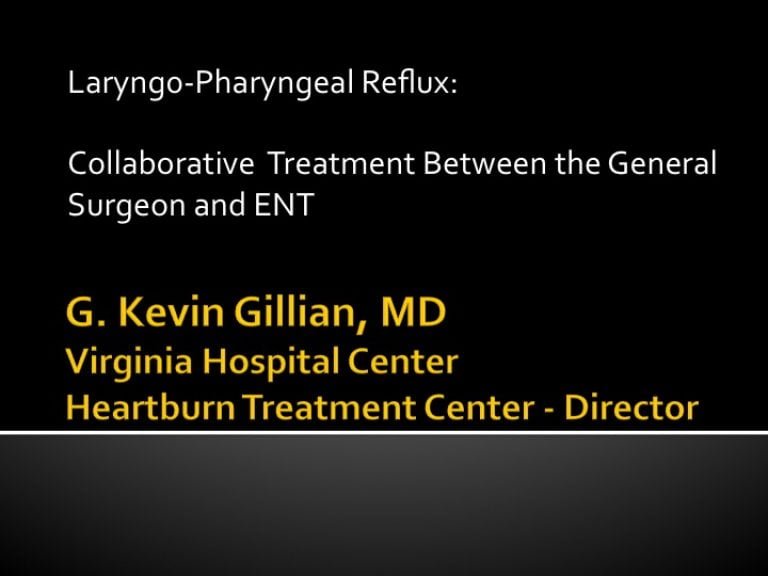 LPR - "Silent Reflux" - Virginia Heartburn and Hernia Institute